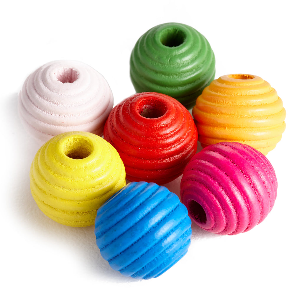 Large Wooden Beads — Craft Making Shop