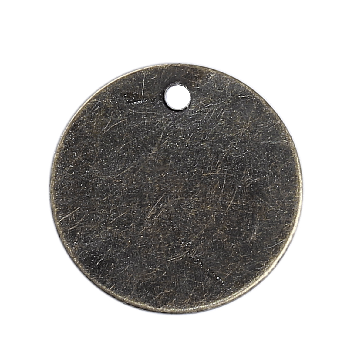 200 Round Antique Bronze Tone Stamping Blanks 15mm — Craft Making Shop